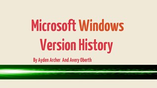 The History Of Windows at emaze Presentation