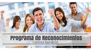 Programa de Reconocimientos at emaze Presentation