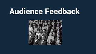 Audience Feedback at emaze Presentation