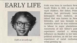 Faith Bandler at emaze Presentation