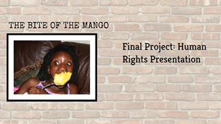 The Bite of the mango at emaze Presentation