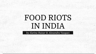 Food Riots at emaze Presentation