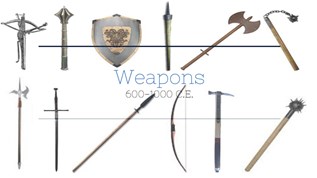 600-1000 C.E.Weapons at emaze Presentation