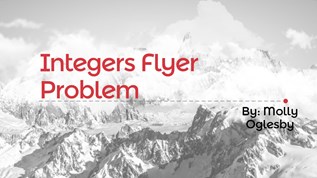 Integers Flyer at emaze Presentation