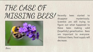 The case of missing bees at emaze Presentation