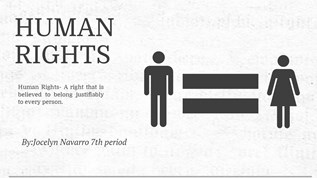 Human Rights at emaze Presentation