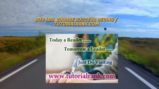 BUS 405 Course Success Begins tutorialrank.com at emaze Presentation