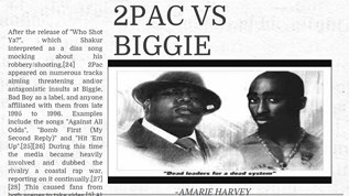 biggie vs pac at emaze Presentation