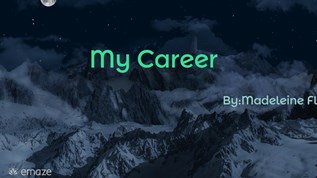 My Career at emaze Presentation