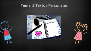 Tema 5: Textos Personales at emaze Presentation