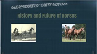 future and past of horses at emaze Presentation