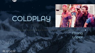 COLDPLAY at emaze Presentation