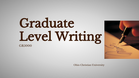 Graduate Writing at emaze Presentation