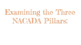 Three NACADA Pillars at emaze Presentation