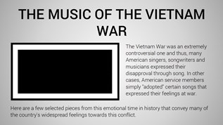Vietnam War Era Music at emaze Presentation