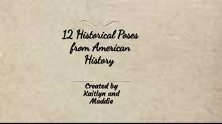 12 Historical Poses at emaze Presentation