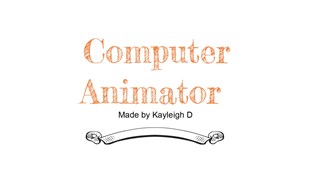 Computer Animator at emaze Presentation