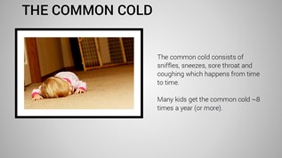 The Common Cold at emaze Presentation