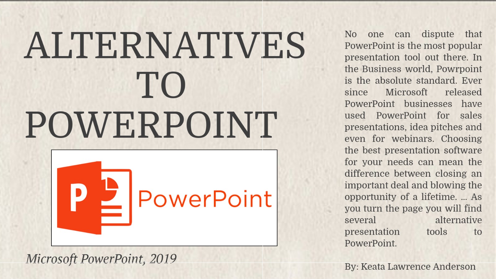 Alternative to PowerPoint at emaze Presentation