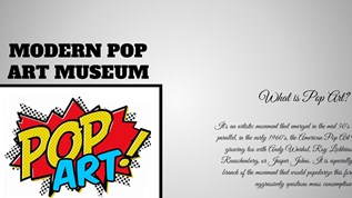 Pop Art at emaze Presentation