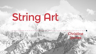 String Art at emaze Presentation