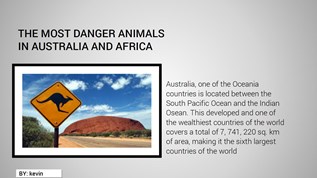 the most danger at emaze Presentation