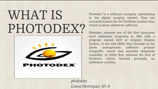 Photodex at emaze Presentation