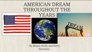 American Dream at emaze Presentation