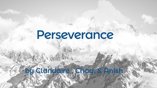 Perseverance at emaze Presentation