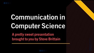 Communication in Computer Science at emaze Presentation