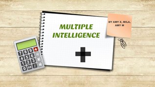 Multiple Intelligence at emaze Presentation