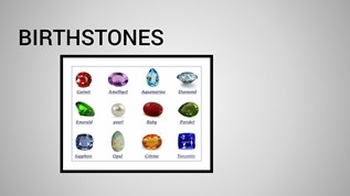 Birthstones at emaze Presentation