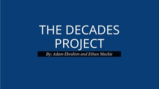 The Decades Project at emaze Presentation