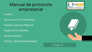Manual de protocolo Empresarial at emaze Presentation