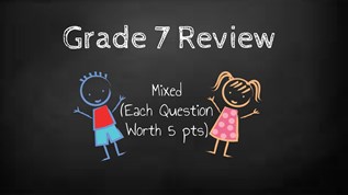 Grade 7 Review Mixed at emaze Presentation