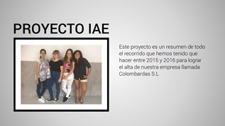proyecto iae at emaze Presentation