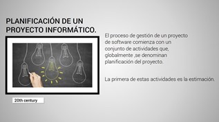 Planificación de un proyecto informatico at emaze Presentation