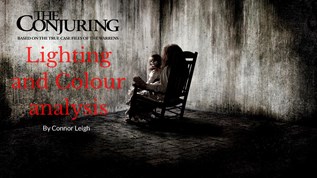 Lighting and Colour The Conjuring on emaze