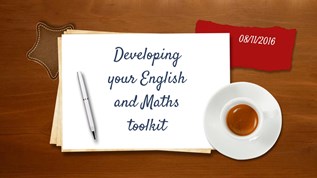 Embedding English and Maths at emaze Presentation