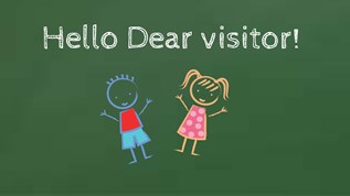 Hello Dear visitor! at emaze Presentation