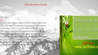 CIS 205 AID Experience Traditioncis205aid.com at emaze Presentation