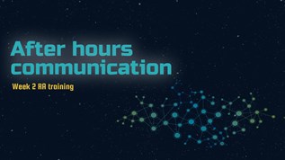after hours communication at emaze Presentation