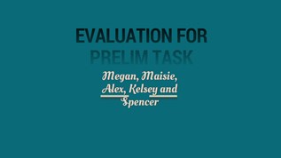 Evaluation at emaze Presentation