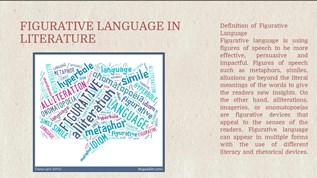 Figurative Language in Literature at emaze Presentation