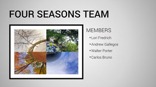 Four Seasons at emaze Presentation