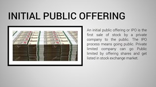 Initial public at emaze Presentation