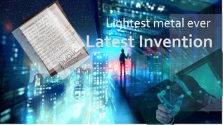 Lightest Metal Ever at emaze Presentation