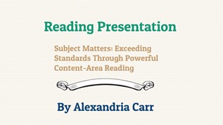 Reading at emaze Presentation