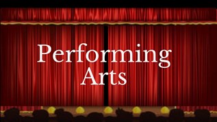 Performing Arts Slide at emaze Presentation