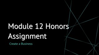 Module 12 Honors Assignment at emaze Presentation